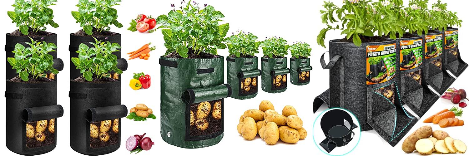 Top 5 Containers To Grow Potatoes: A Gardener's Review & Guide