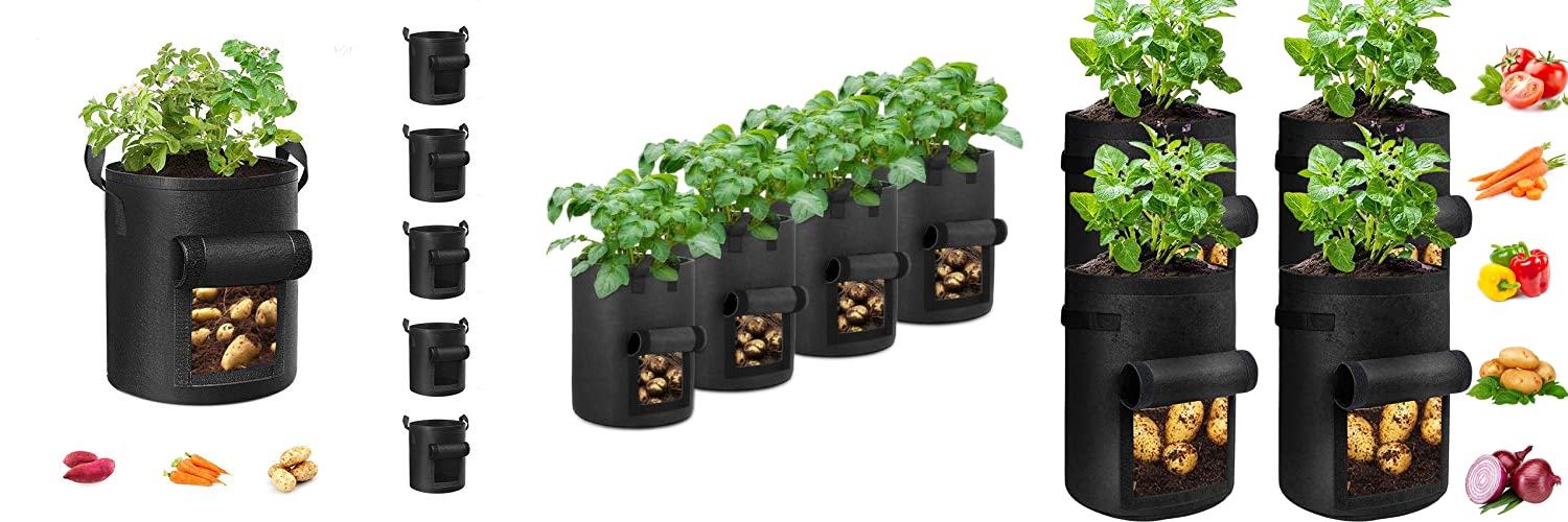 Top 5 Grow Bags for Potatoes: Reviews & Easy Potato Growing