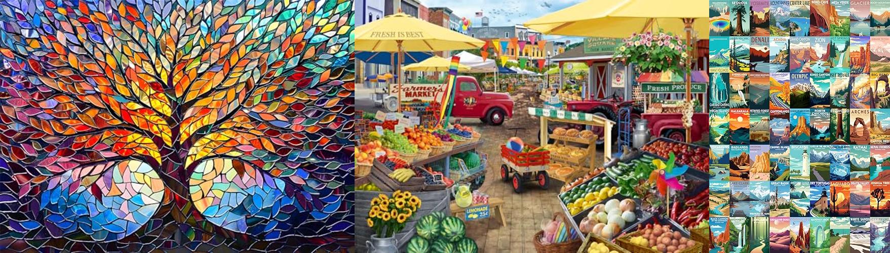 Top 5 Best 1000 Piece Jigsaw Puzzles: Reviews & Buyer's Guide