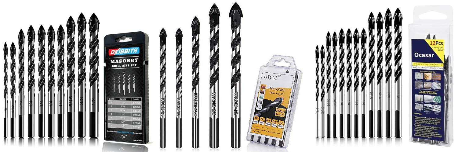 Top 5 Best Drill Bits For Brick: Reviews & Buyer's Guide