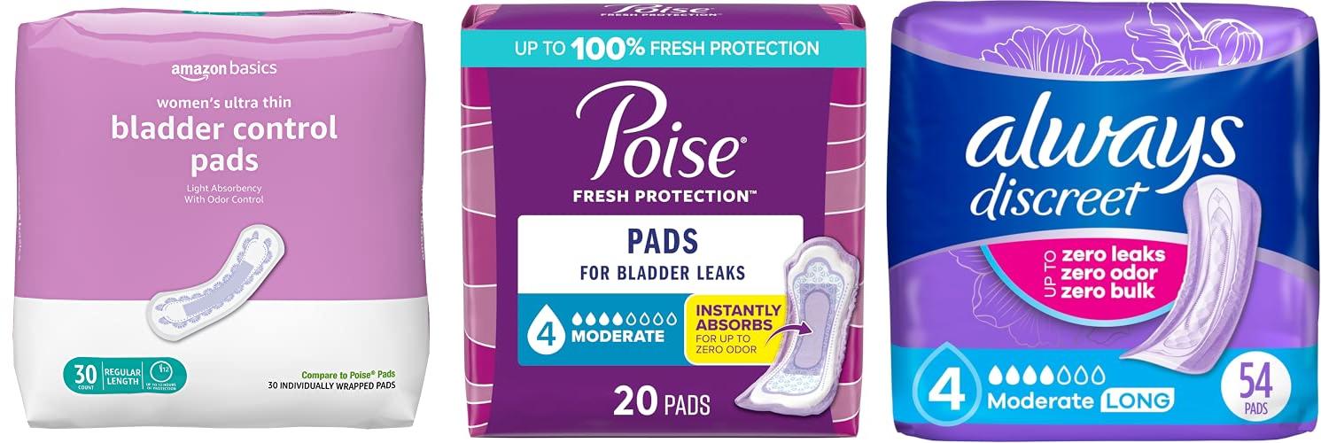 Top 5 Bladder Control Pads: Reviews & Buying Guide for Comfort