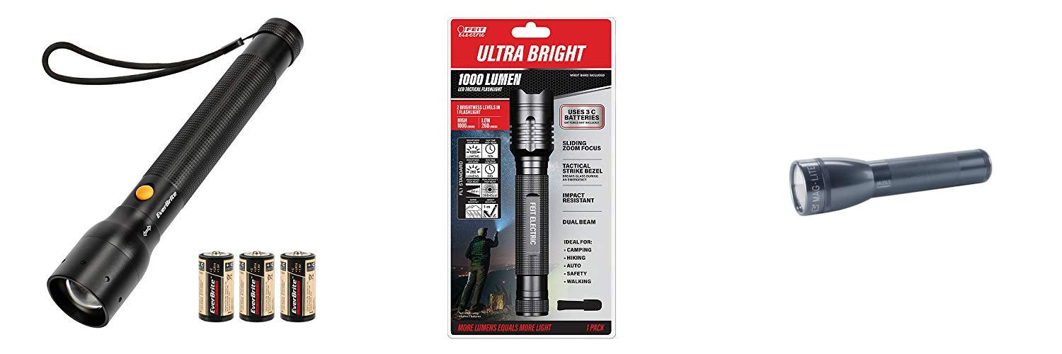 Top 5 C Battery Flashlights: Brightest & Longest-Lasting Picks