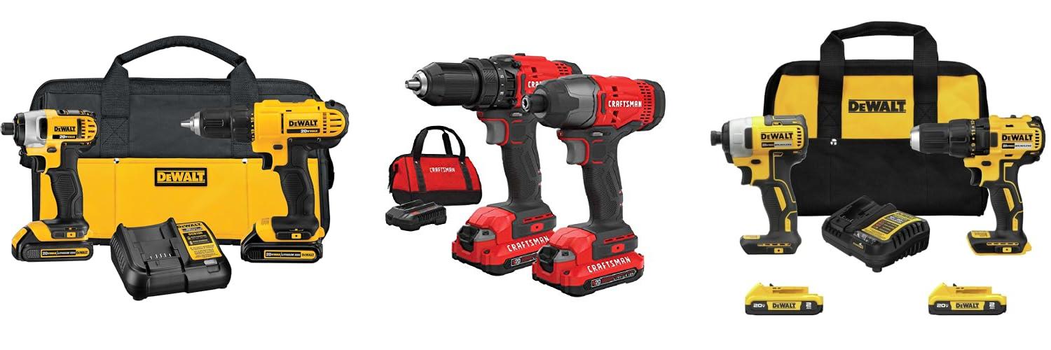 Top 5 Combo Drill Sets: Reviews & Buyer's Guide for Professionals