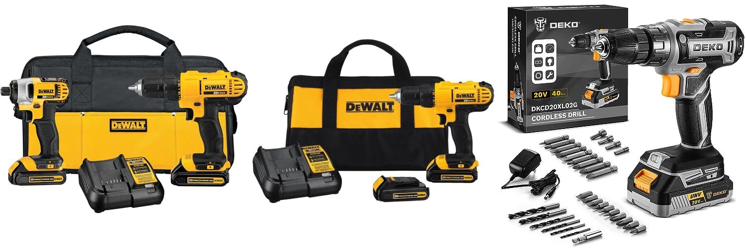 Top 5 Cordless Drill Sets: Reviews & Buying Guide for DIYers