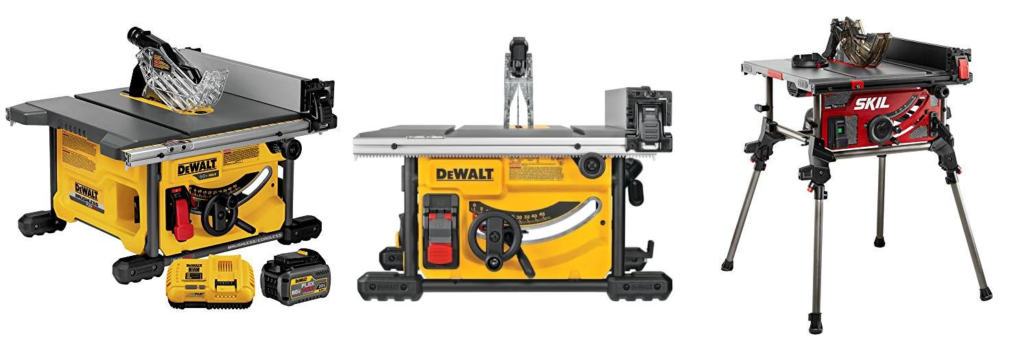 Top 5 Cordless Table Saws: Power & Portability Reviewed
