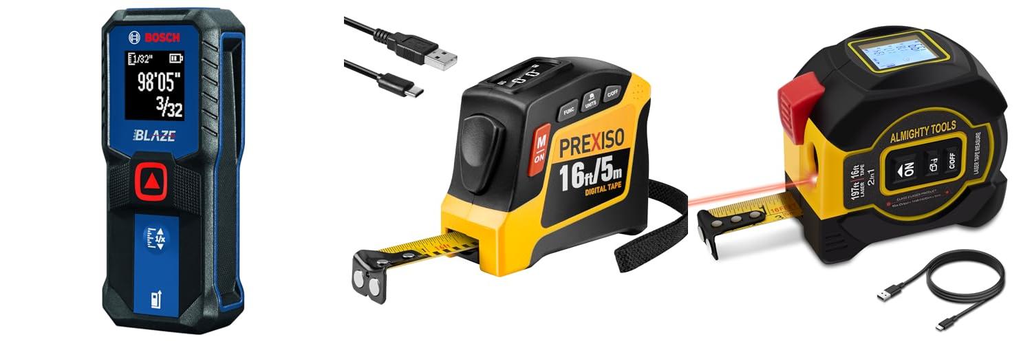 Top 5 Digital Tape Measures: Reviews & Buyer's Guide