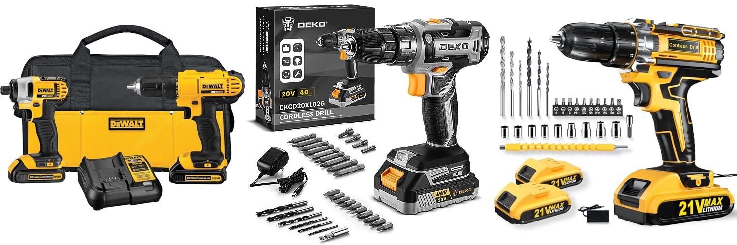 Top 5 Drill Sets: Reviews & Buying Guide for Every Project