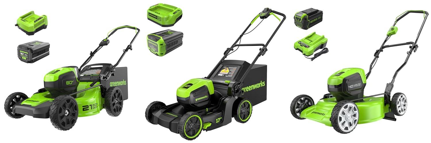 Top 5 Greenworks Lawn Mowers: Reviews & Buying Guide for You