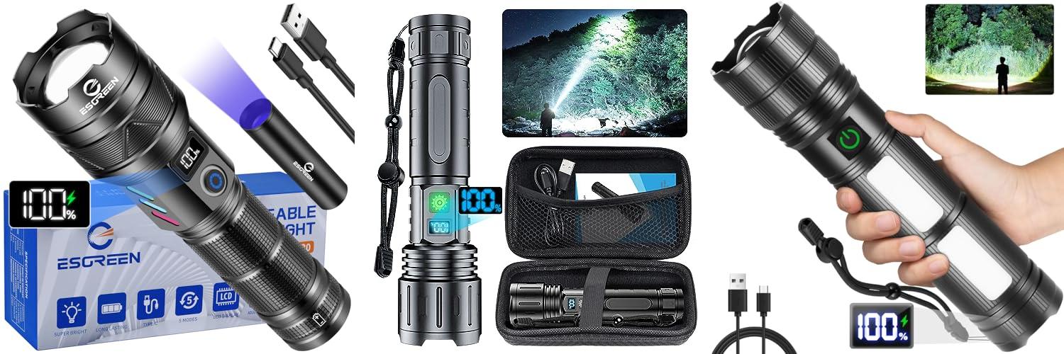 Top 5 High Power Flashlights: Reviews & Buyer's Guide