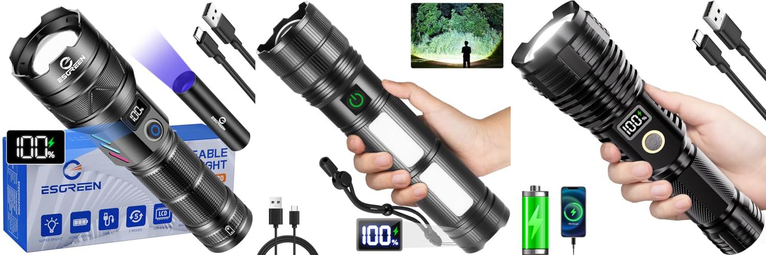 Top 5 High Powered Flashlights: Brightest Beams Reviewed & Rated