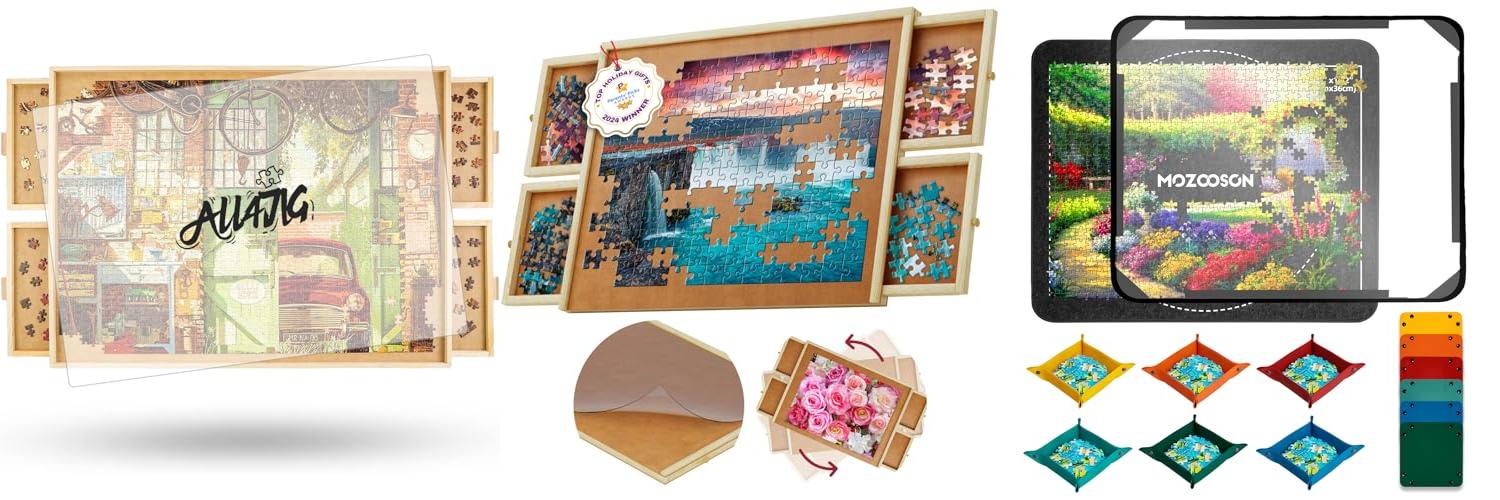 Top 5 Jigsaw Puzzle Boards: Reviews and Buying Guide for You