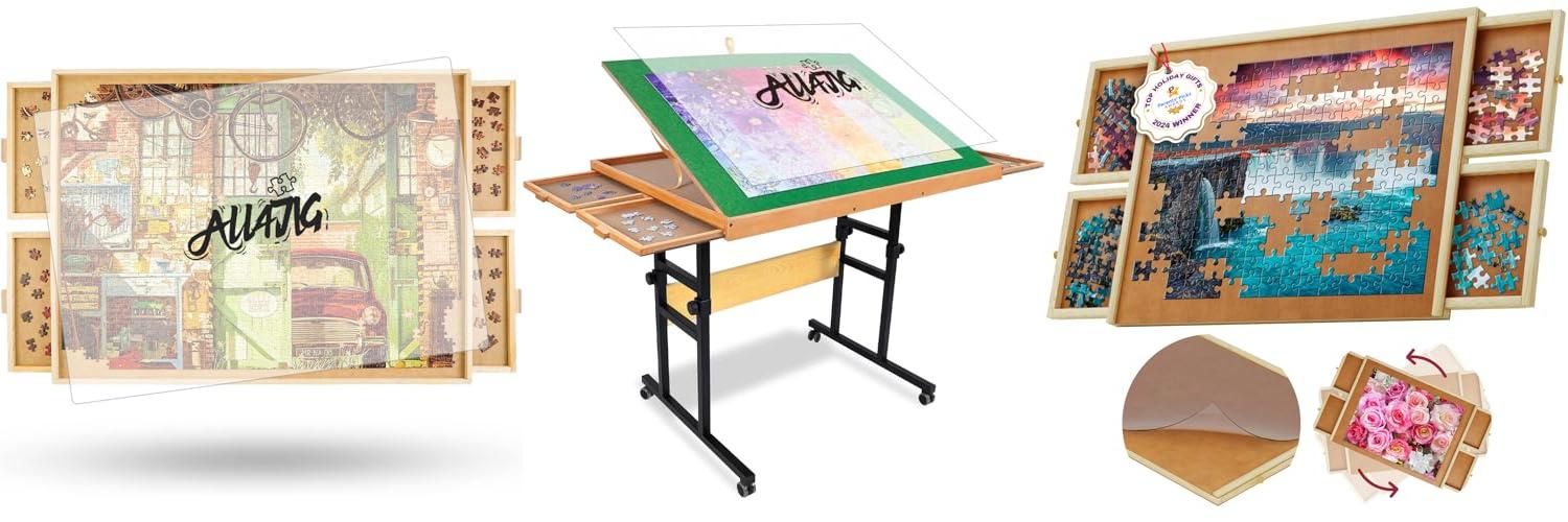 Top 5 Jigsaw Puzzle Tables: Reviews & Buying Guide Essentials