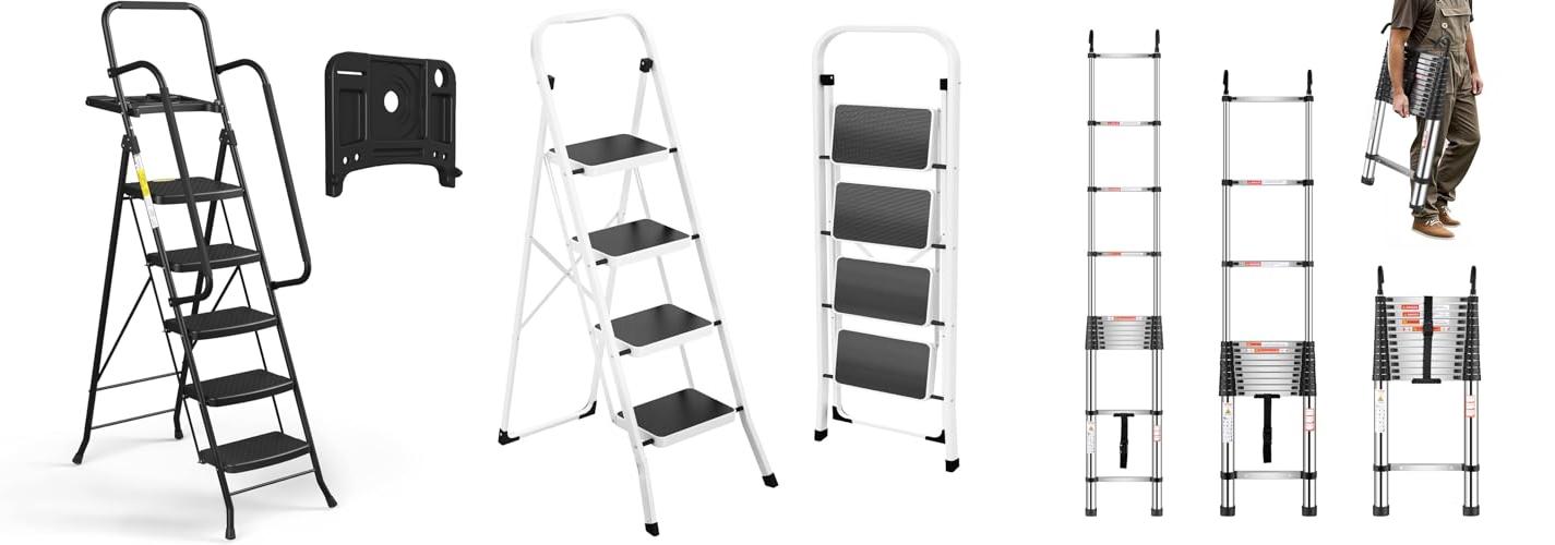 Top 5 Ladders For Home: Reviews & Best Picks For Safety