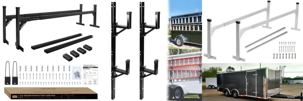 Top 5 Ladder Racks For Enclosed Trailers: Reviews & Buyer’s Guide