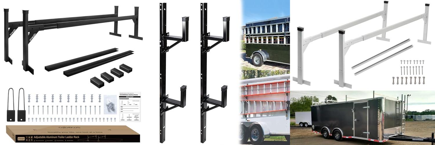 Top 5 Ladder Racks For Enclosed Trailers: Reviews & Buyer’s Guide