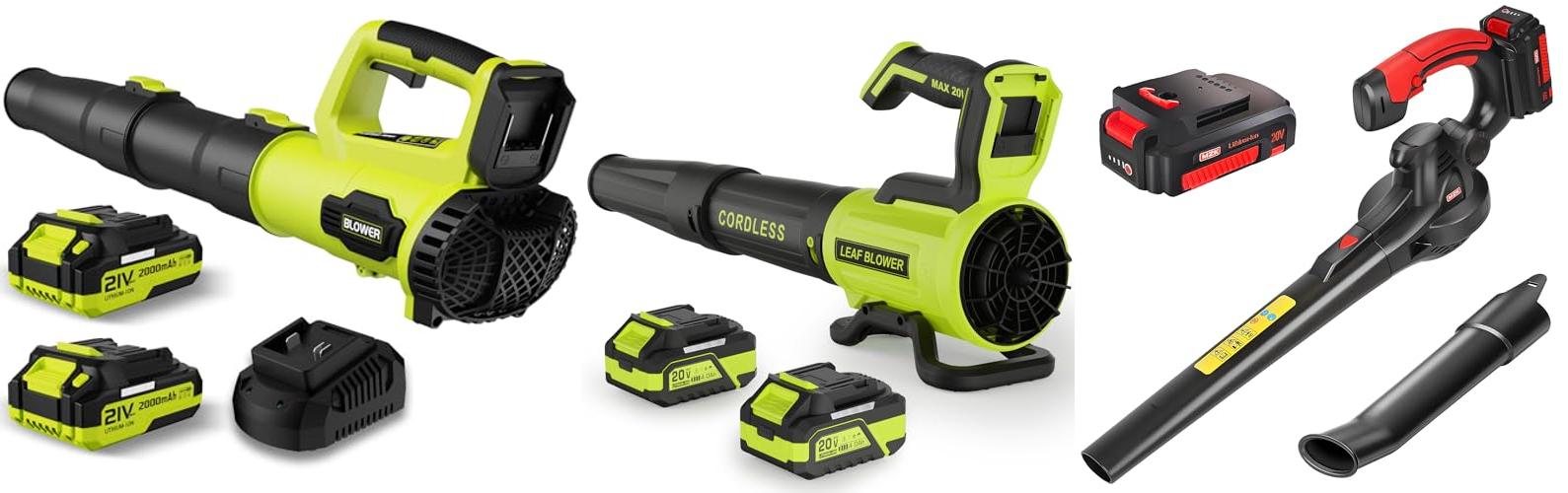 Top 5 Leaf Blowers With Battery: Reviews and Buyer's Guide