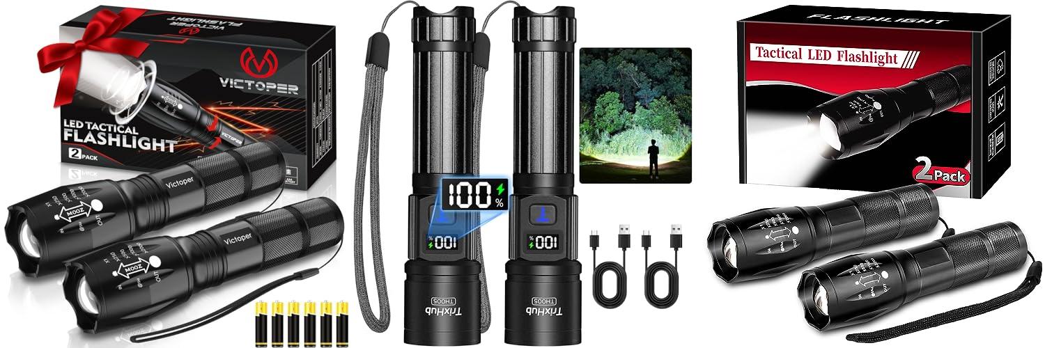 Top 5 LED Torch Flashlights: Reviews & Brightness Showdown!