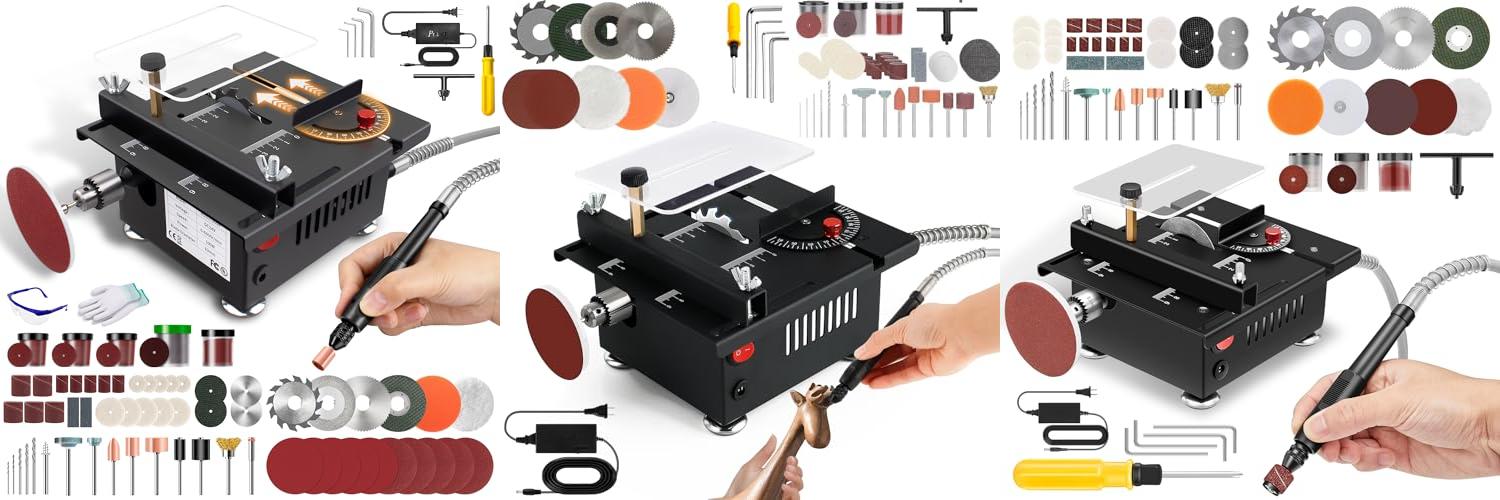 Top 5 Miniature Table Saws: Reviews & Buying Guide for Precision