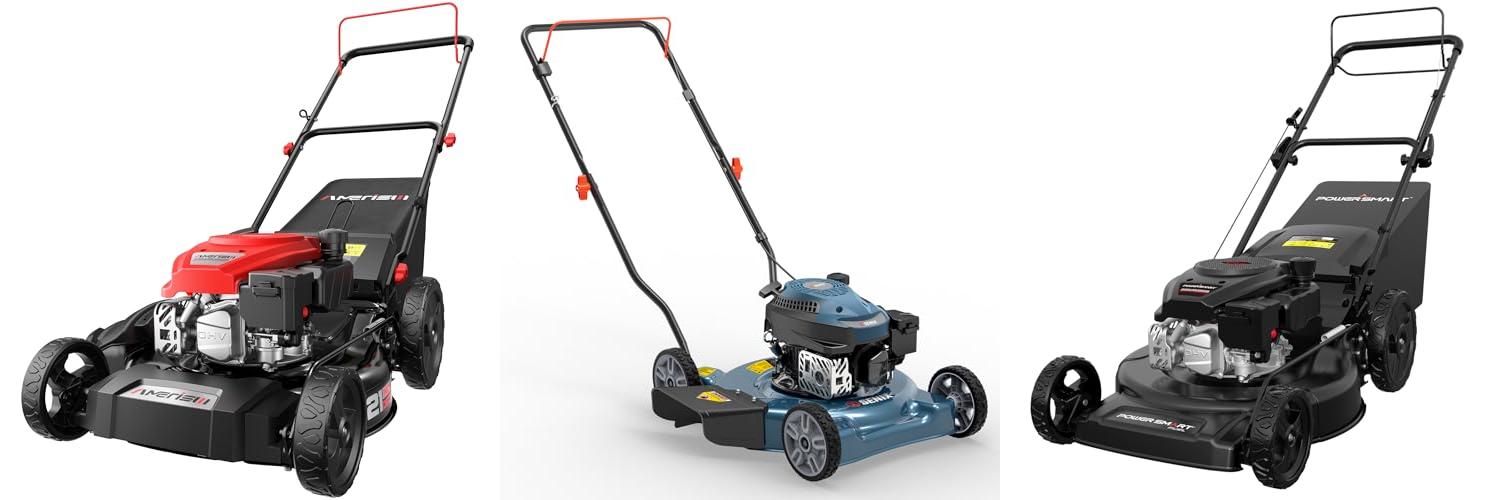 Top 5 Push Button Start Gas Lawn Mowers: Reviews & Buying Guide