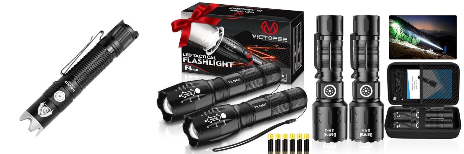 Top 5 Self Defense Flashlights: Reviews & Buyer's Guide