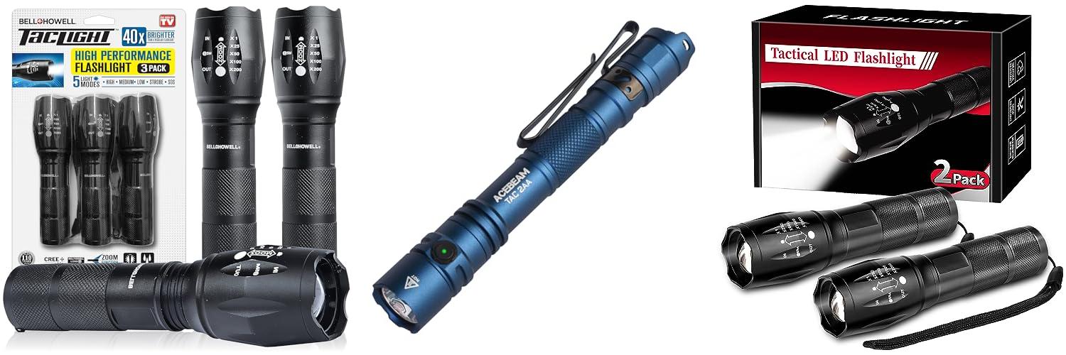 Top 5 Tac Flashlights: Review & Buying Guide for Every Need