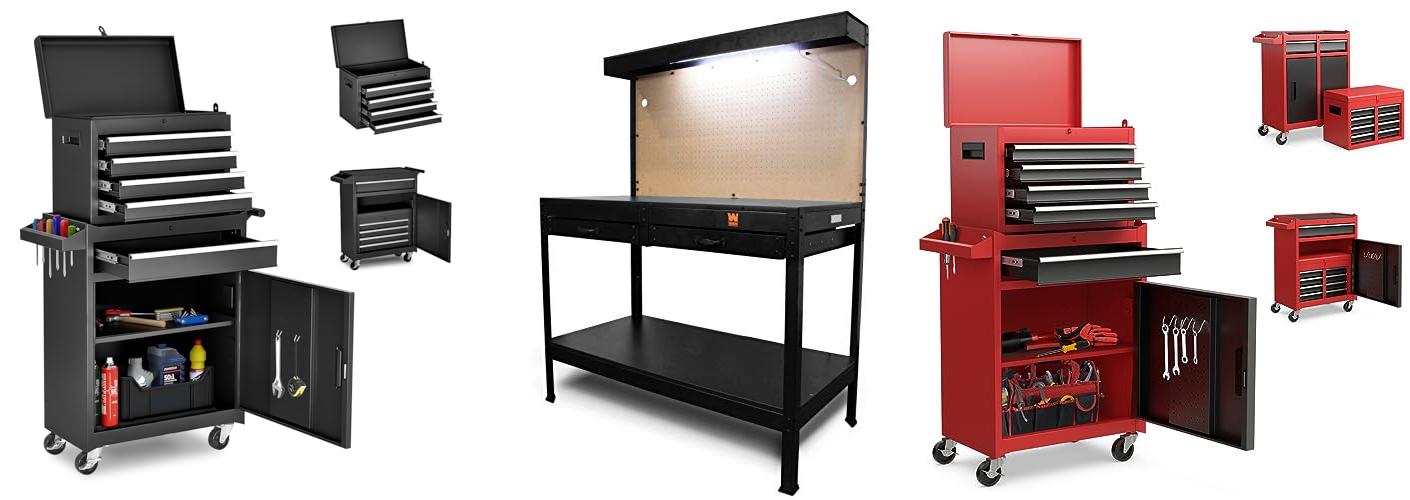 Top 5 Tool Boxes For Your Garage: Reviews & Buyer's Guide