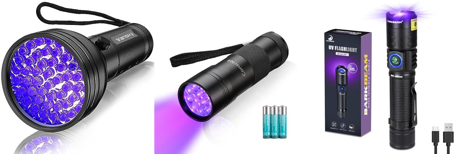 Top 5 UV Flashlights: Reviews, Comparisons, & Buying Guide