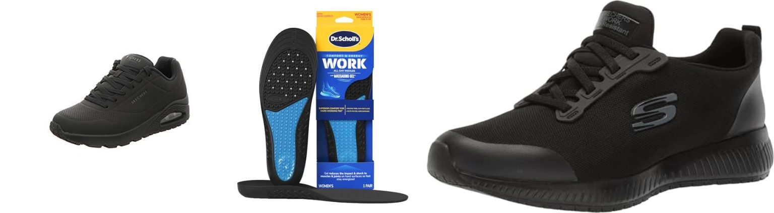 5 Best Work Shoes For Women Standing All Day: Comfort & Support