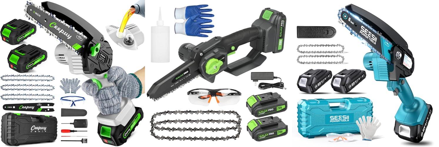 Top 5 Battery Chainsaws For Home Use: Your Guide