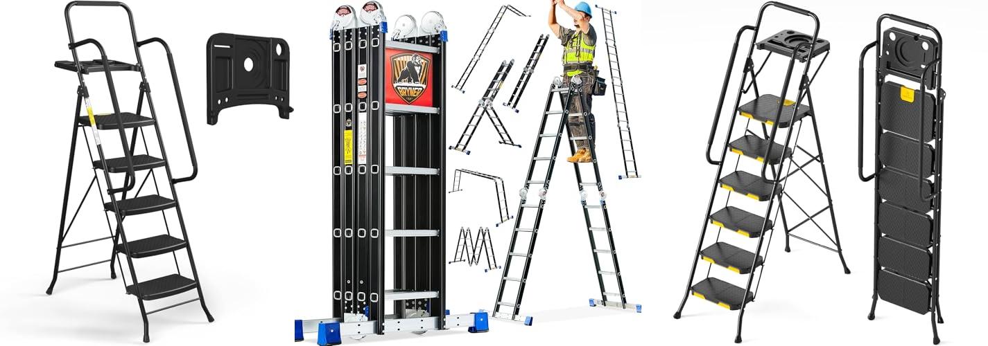 Top 5 Ladders for High Wall Painting: Buyer's Guide