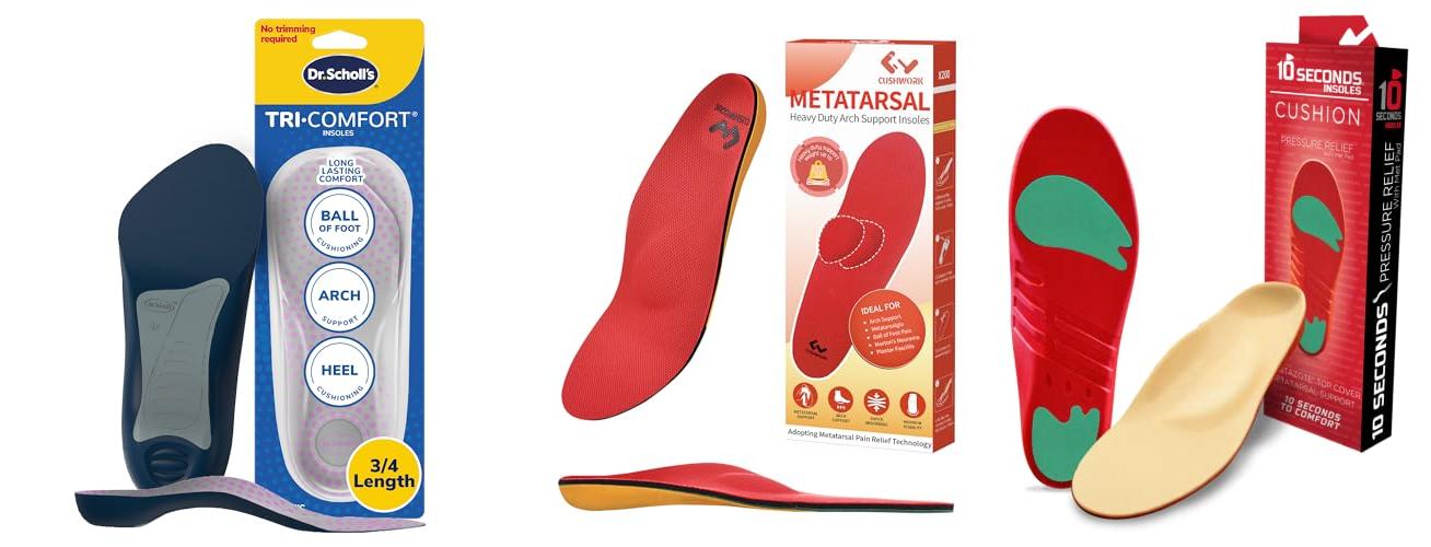 Best Shoe Insoles For Metatarsalgia - Top 5 Picks & Review