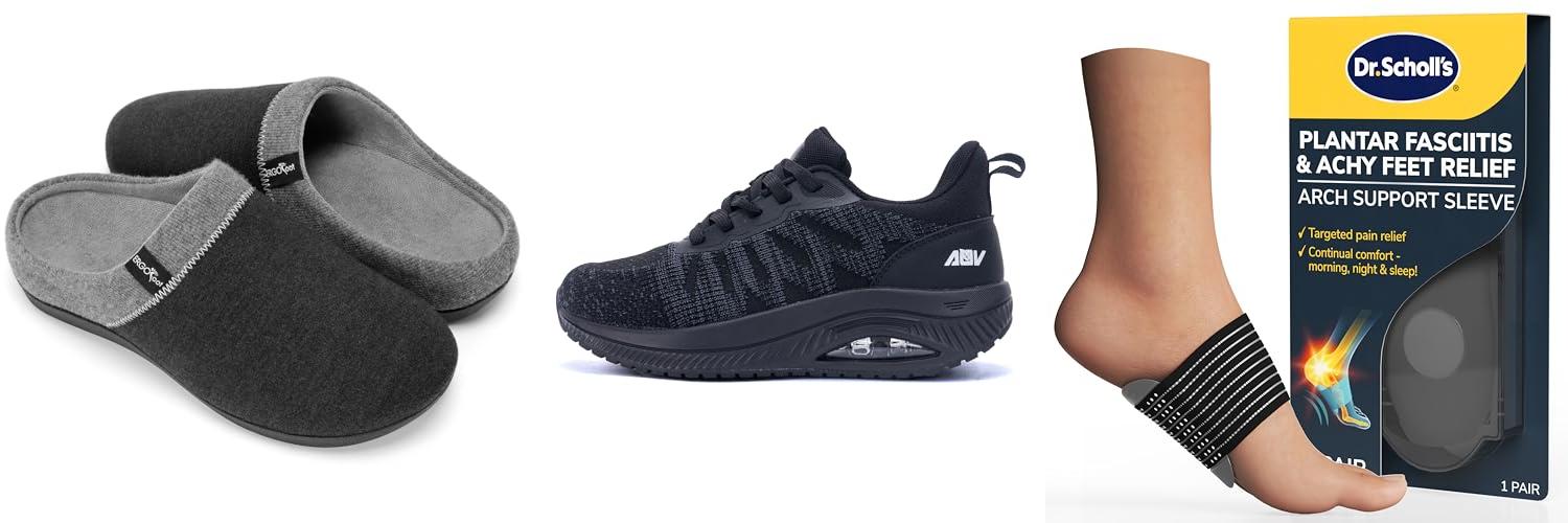 Top 5 Arch Support Shoes for Plantar Fasciitis Relief